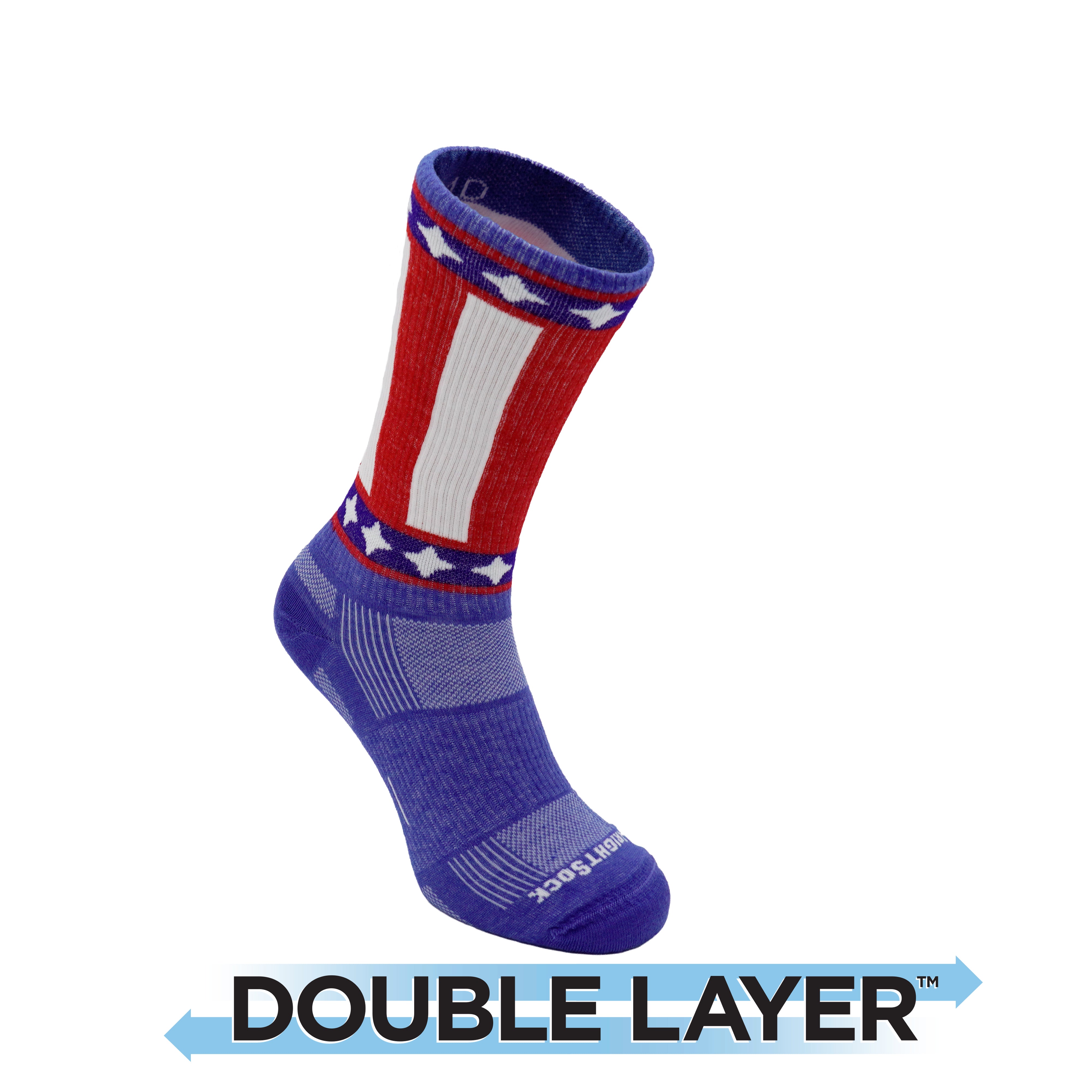 Explore Crew Anti Blister System Uncle Sam – Wrightsock